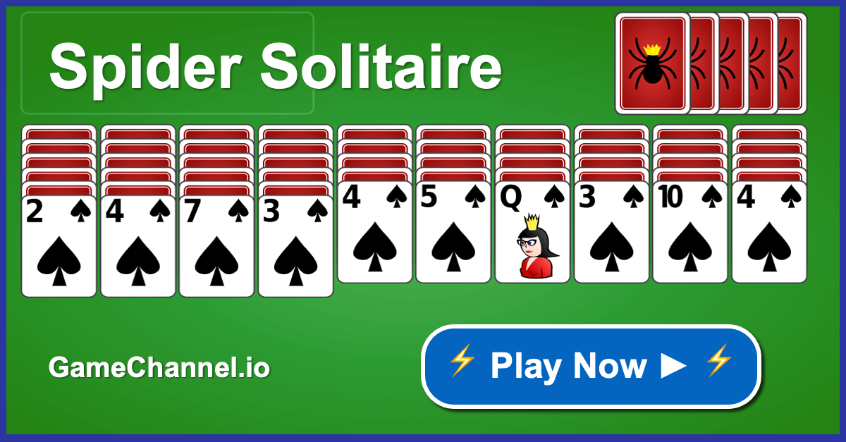 Spider Solitaire Game - FREE | Voted BEST of 2024 - 2019