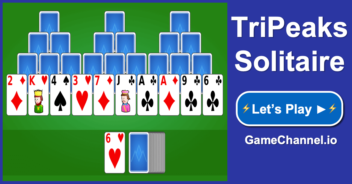TriPeaks Solitaire Games - FREE | Voted BEST of 2025 - 2019